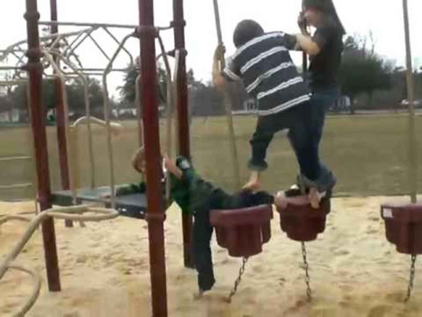 Spinning Playground Fail | Jukin Media Inc