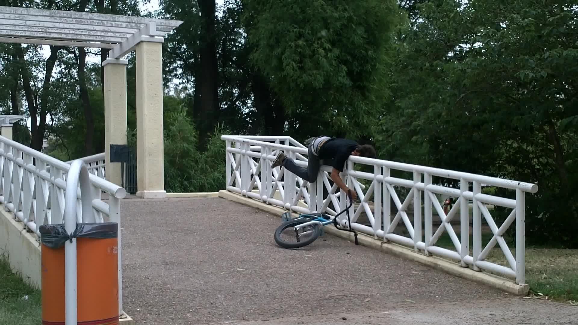 BMX Rail Slide Multiple Nutshot | Jukin Media Inc