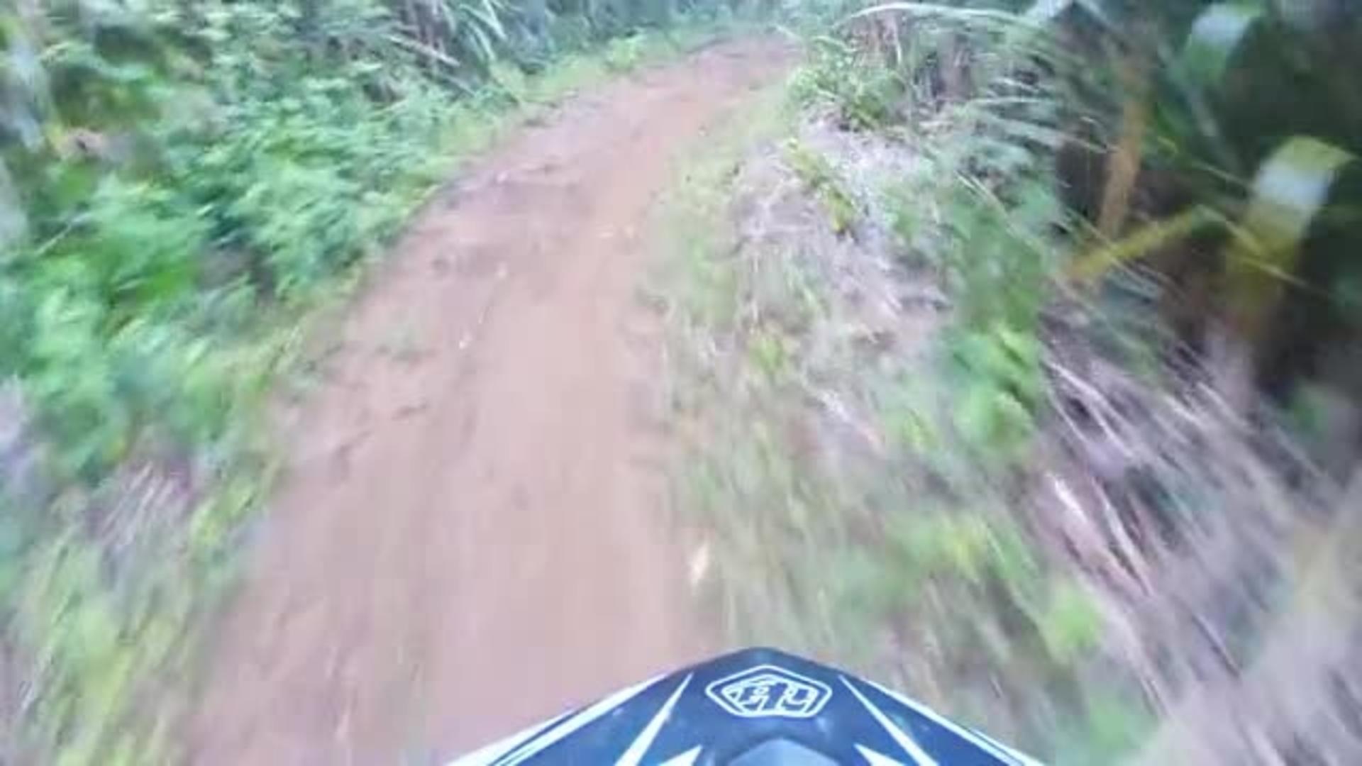 Mountain Bike Falls Into Hole | Jukin Licensing