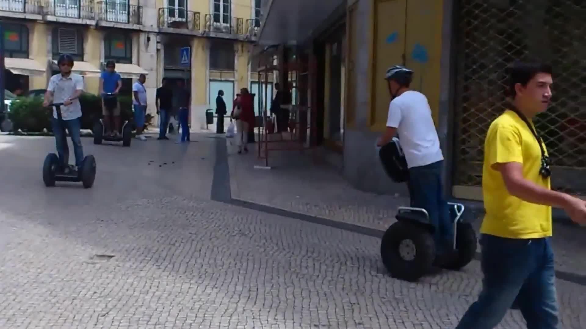 Segway Rider Falls and is Dragged | Jukin Licensing