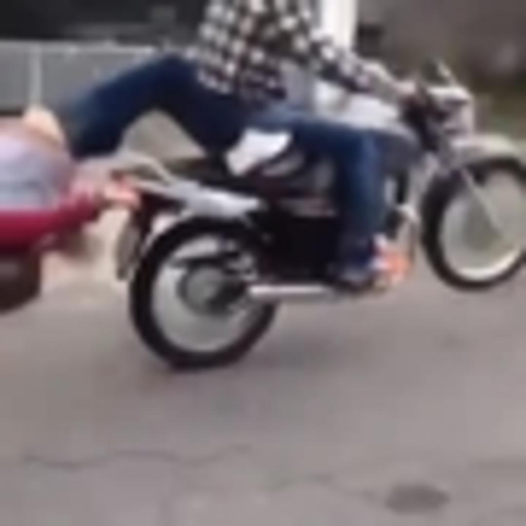Girl Falls off Motorcycle | Jukin Licensing