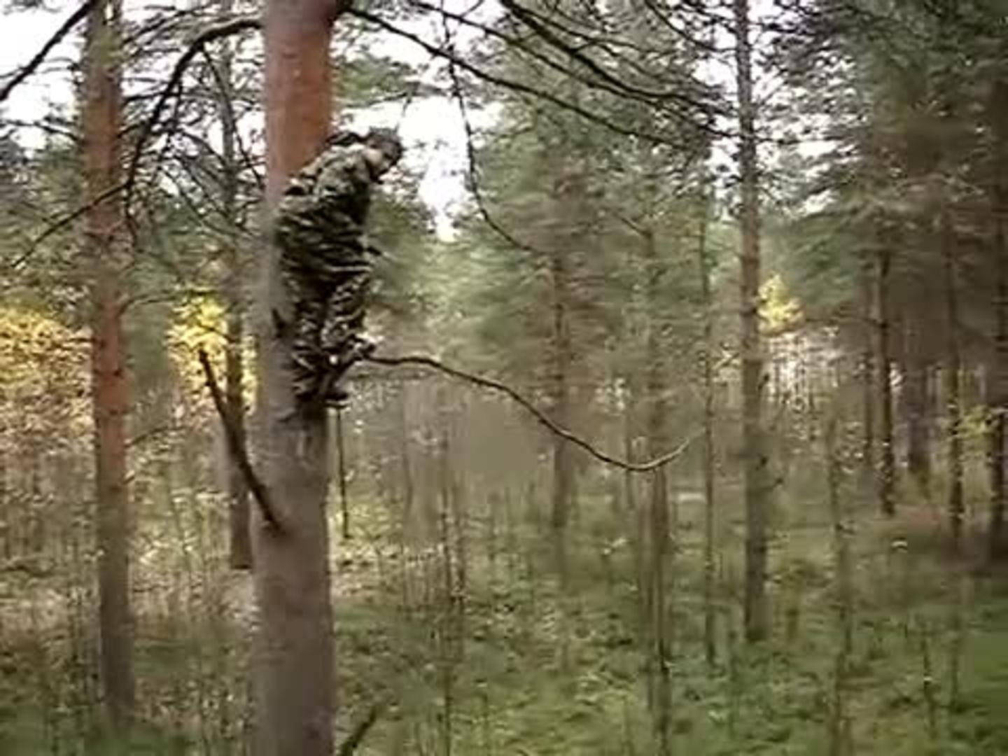 Army Soldier Runs into Tree | Jukin Media Inc