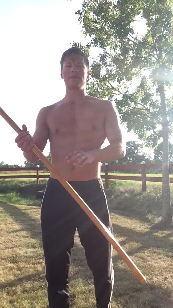 Guy Hits Face with Bo Staff | Jukin Licensing