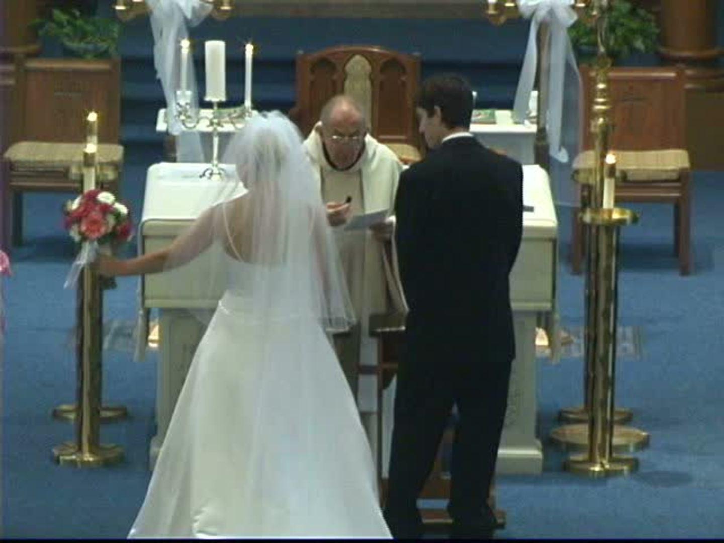 Bride Faints after Kiss | Jukin Media Inc