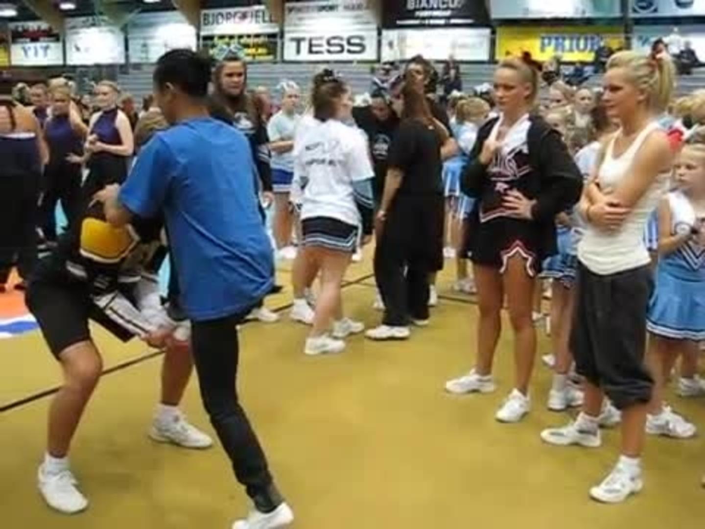 Assisted Backflip in Gym Ends Badly | Jukin Licensing