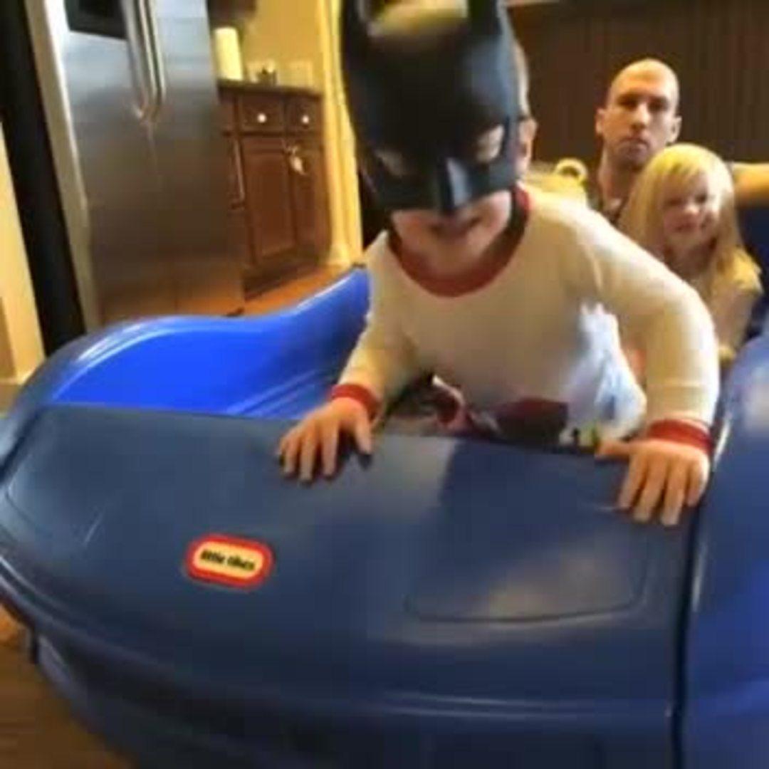 BatDad Takes off the Mask | Jukin Licensing