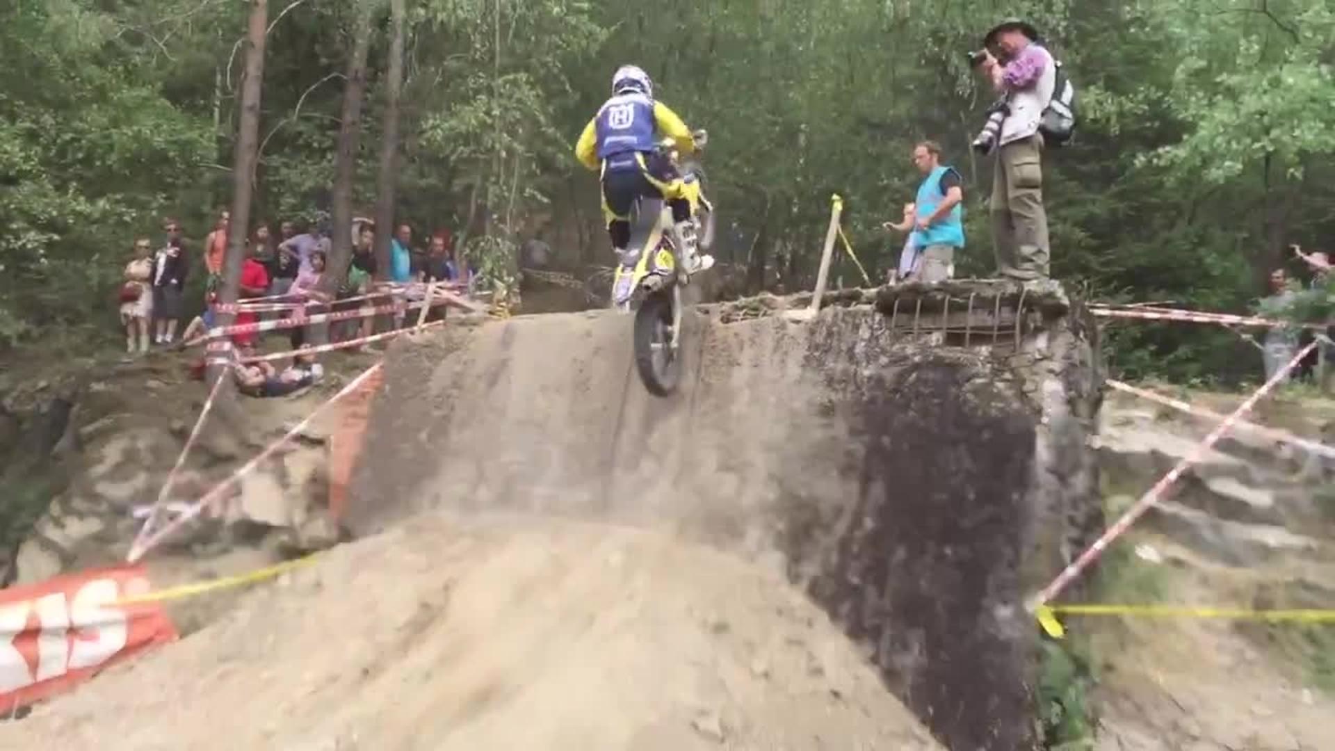Dirt Biker Crashes after Jump | Jukin Media Inc