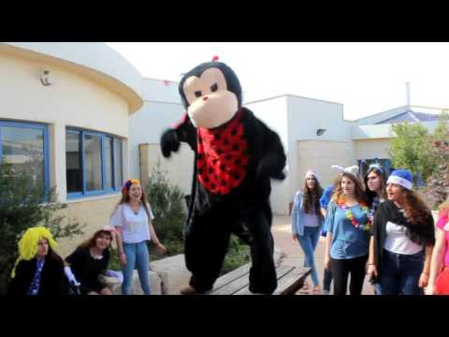 Costumed Ladybug Falls off Table | Jukin Licensing