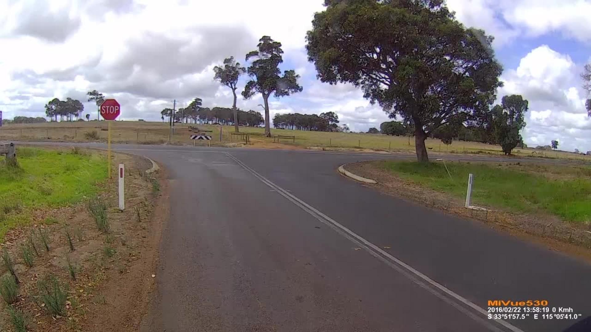 Distracted Driver Crashes into Stop Sign | Jukin Licensing