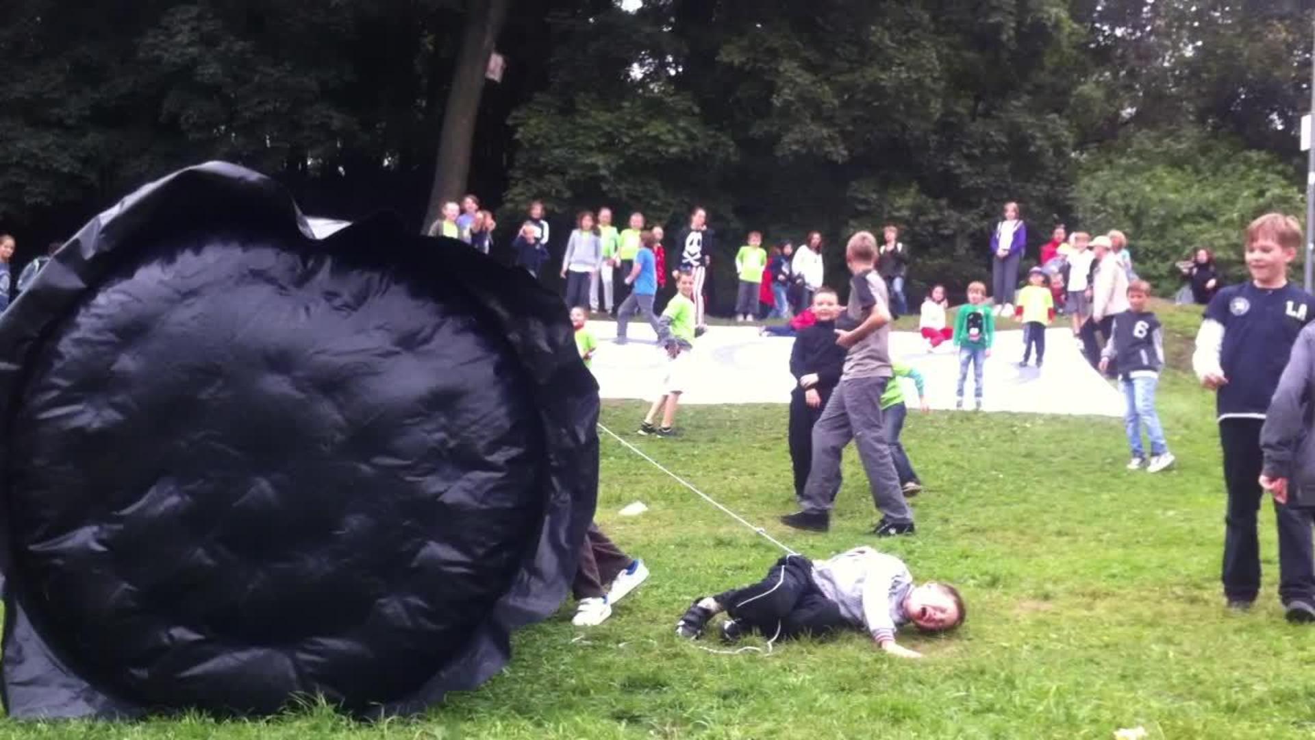 Swingset Gives Kid Wedgie | Jukin Media Inc