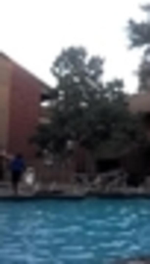 Girl Loses Bikini Bottom in Waterfall Pool | Jukin Media Inc