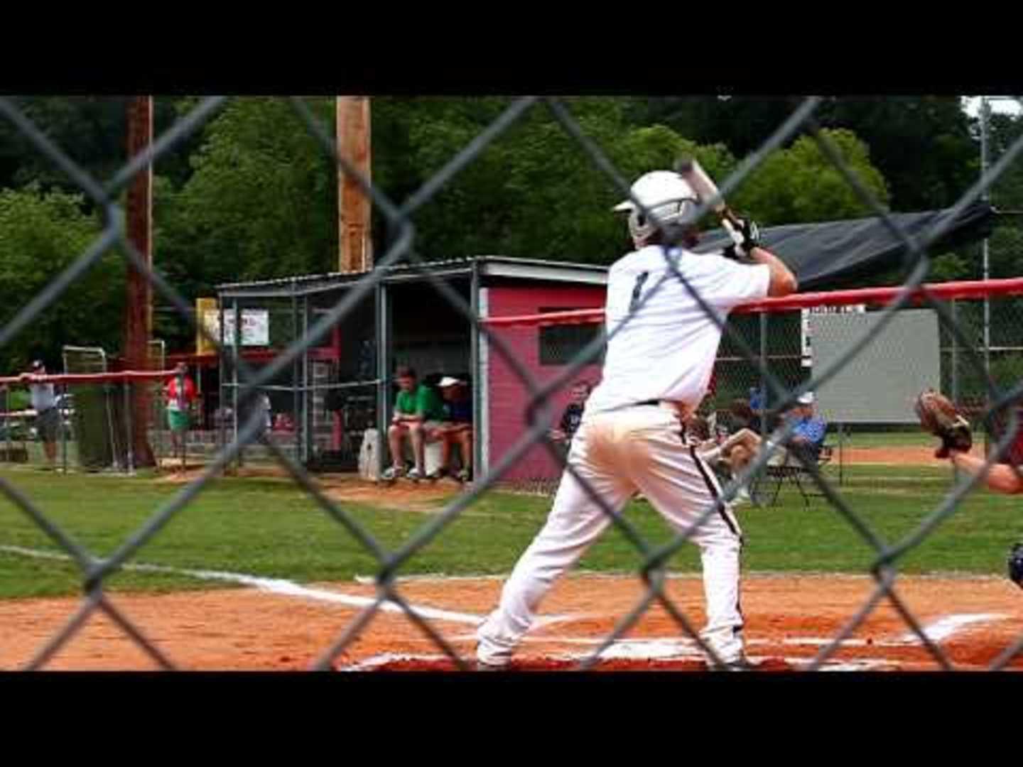 Fence Behind Him Breaks Simultaneously as Man Hits Baseball | Jukin ...