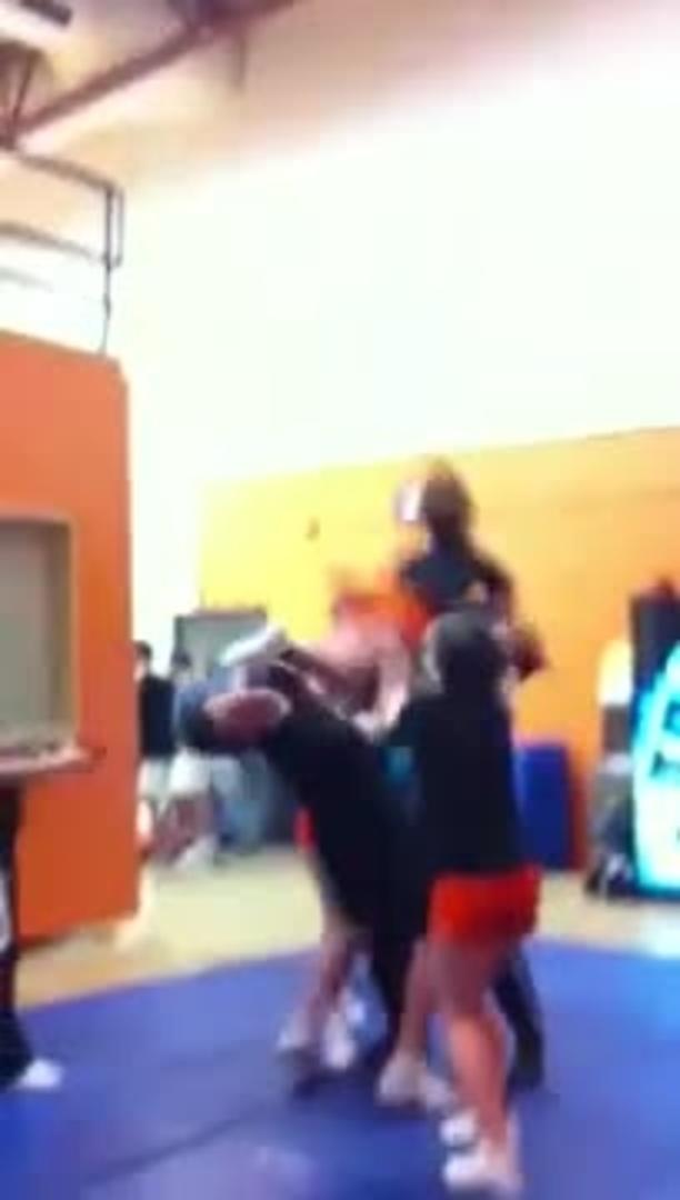 Cheer Stunt Gone Wrong | Jukin Media Inc