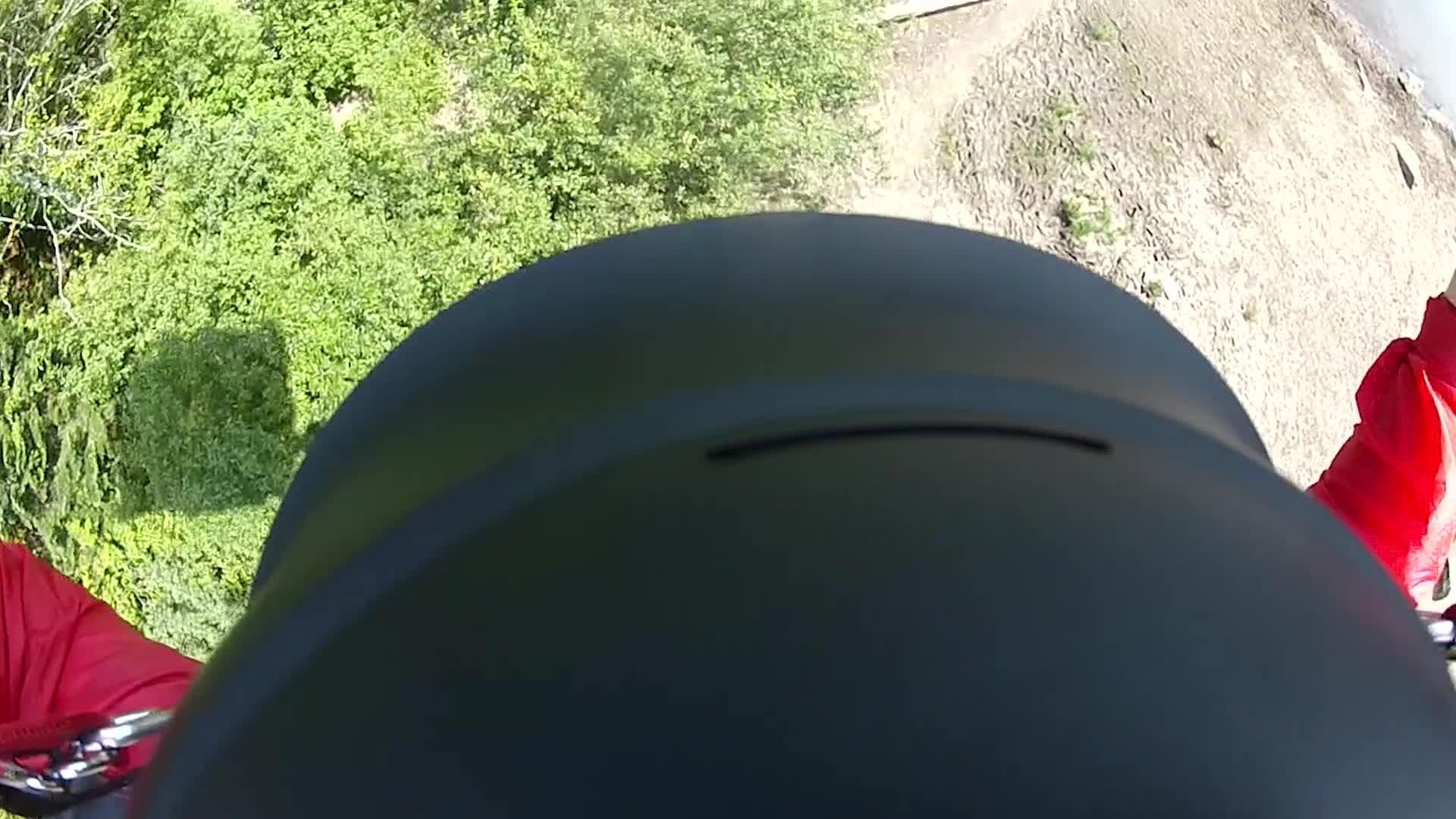 Helmet GoPro Camera BASE Jump Landing | Jukin Licensing