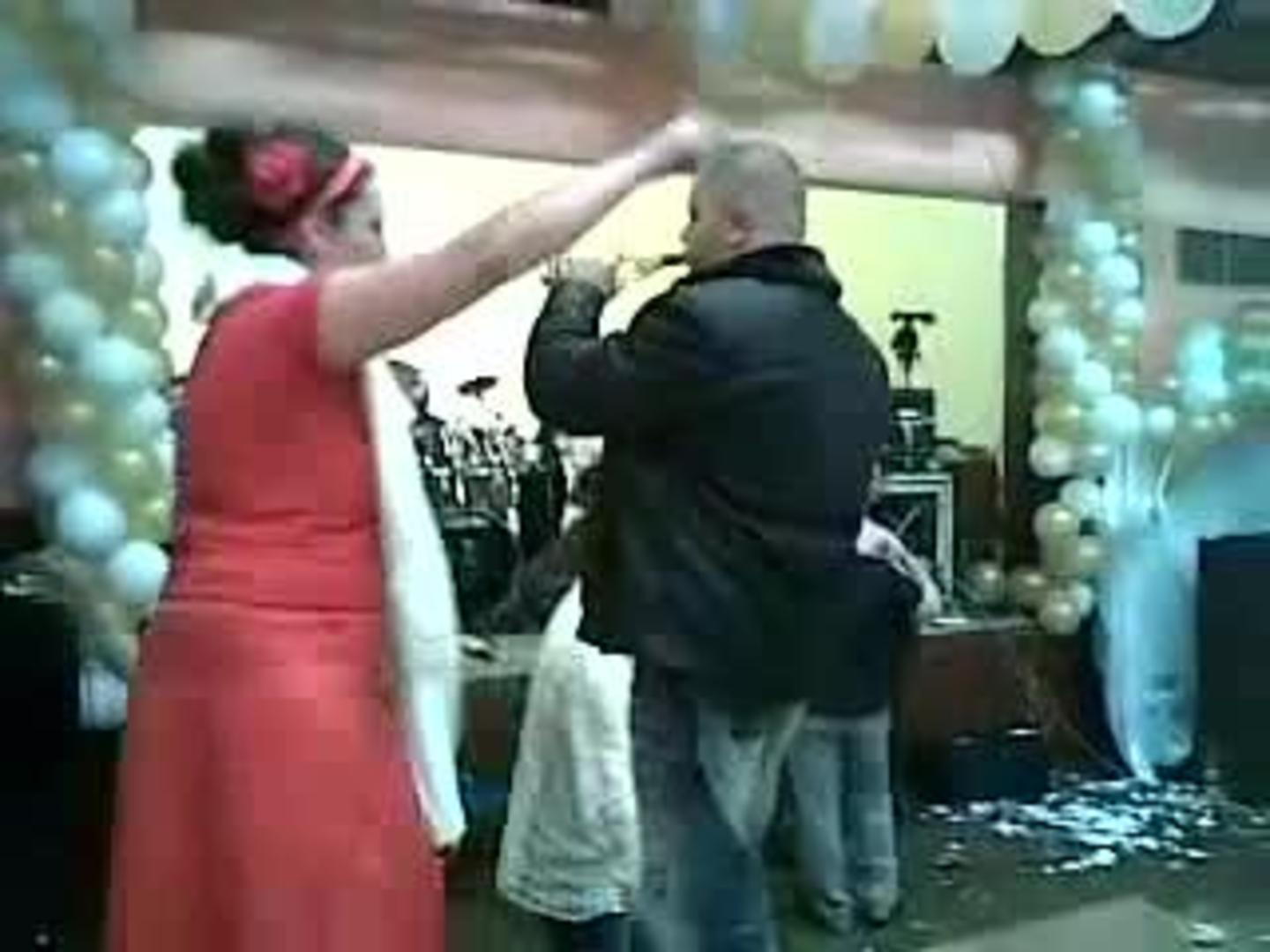 Girl Falls Jumping on Table at Festival | Jukin Media Inc