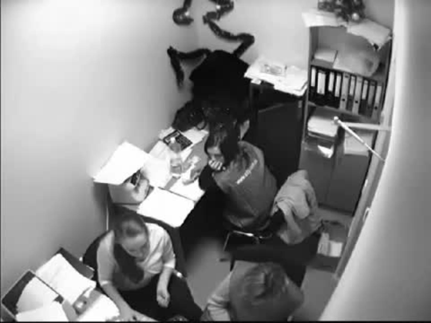 Worker Falls through Office Ceiling | Jukin Media Inc