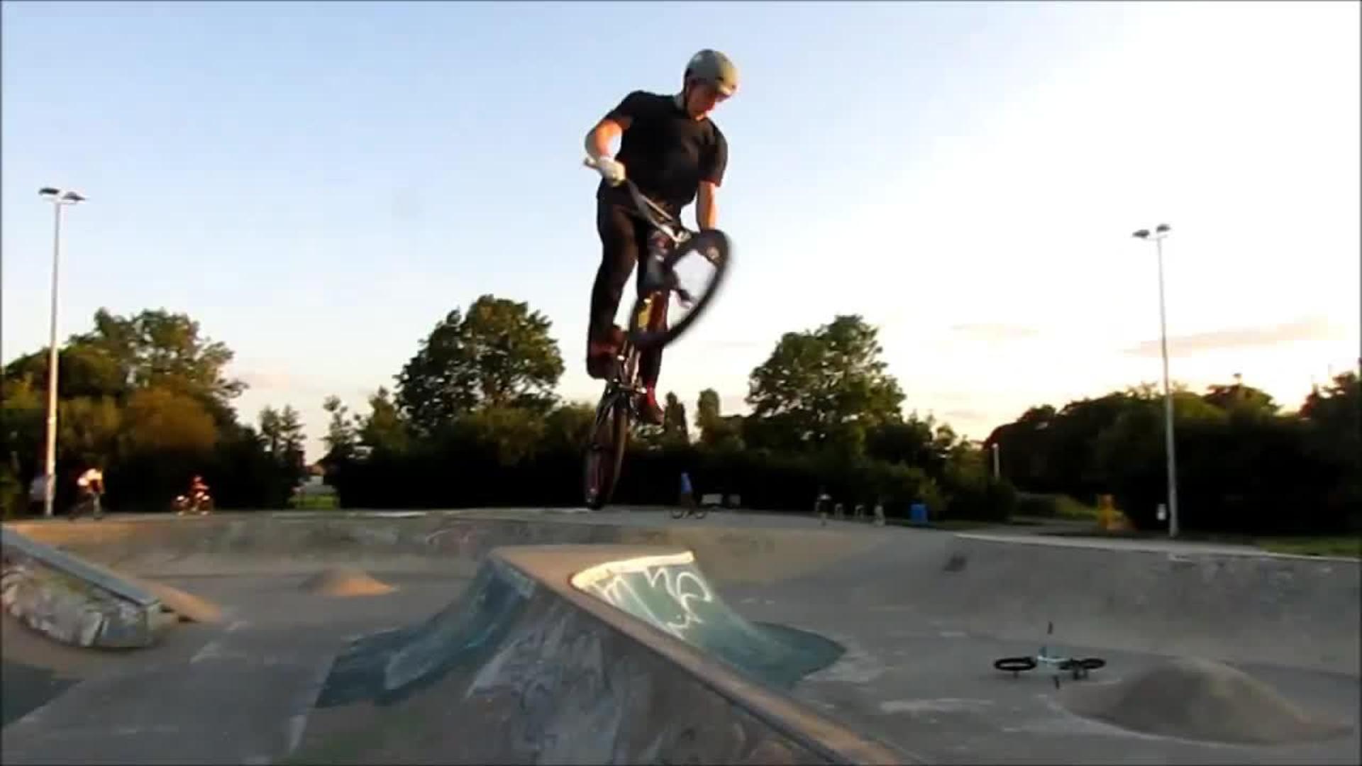 BMX Bike Falls Apart after Jump | Jukin Media Inc