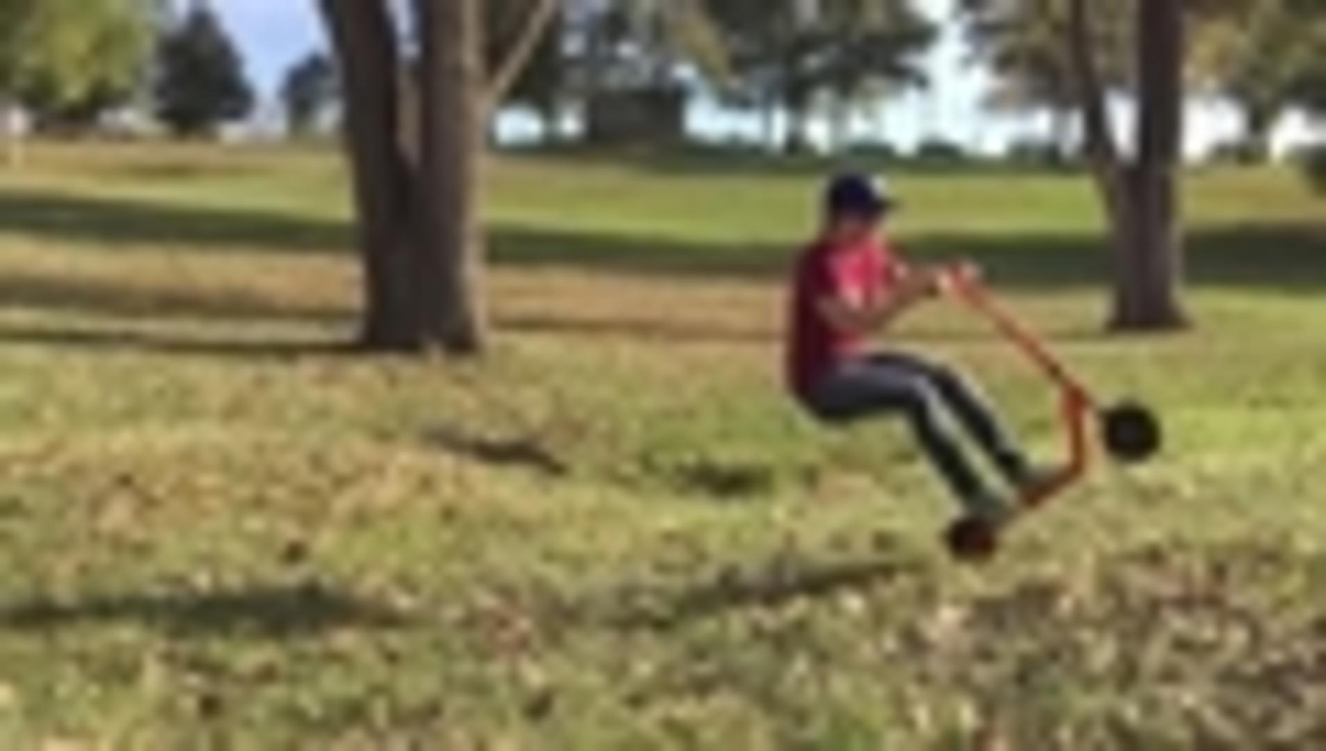 Guy Flies off Scooter | Jukin Licensing