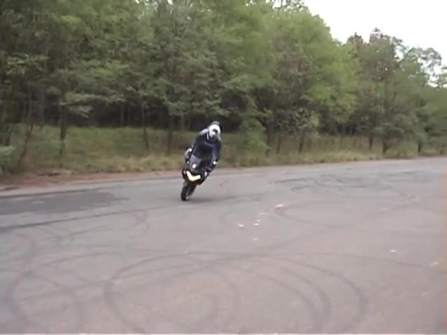 Motorcycle Stoppie Turn and Fall | Jukin Licensing