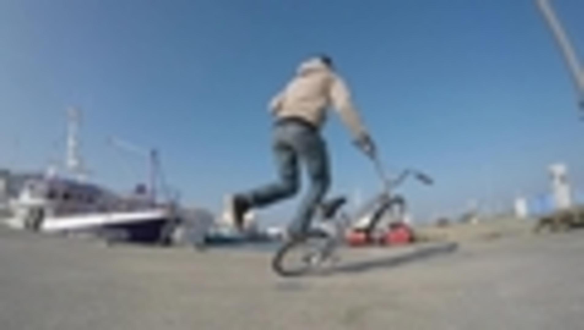 BMXer Shows off Wheelie Tricks | Jukin Licensing