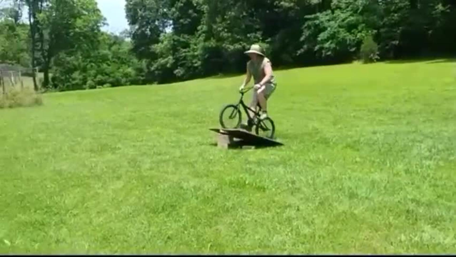 Dad Tries Riding Bike Faceplant | Jukin Licensing