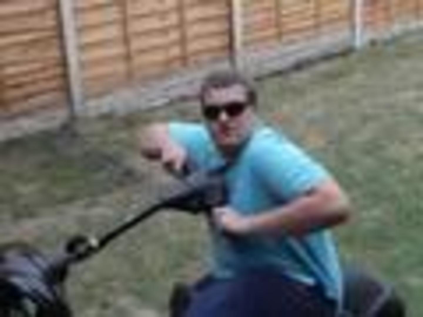 Guy Falls Backwards off Mobility Scooter | Jukin Licensing