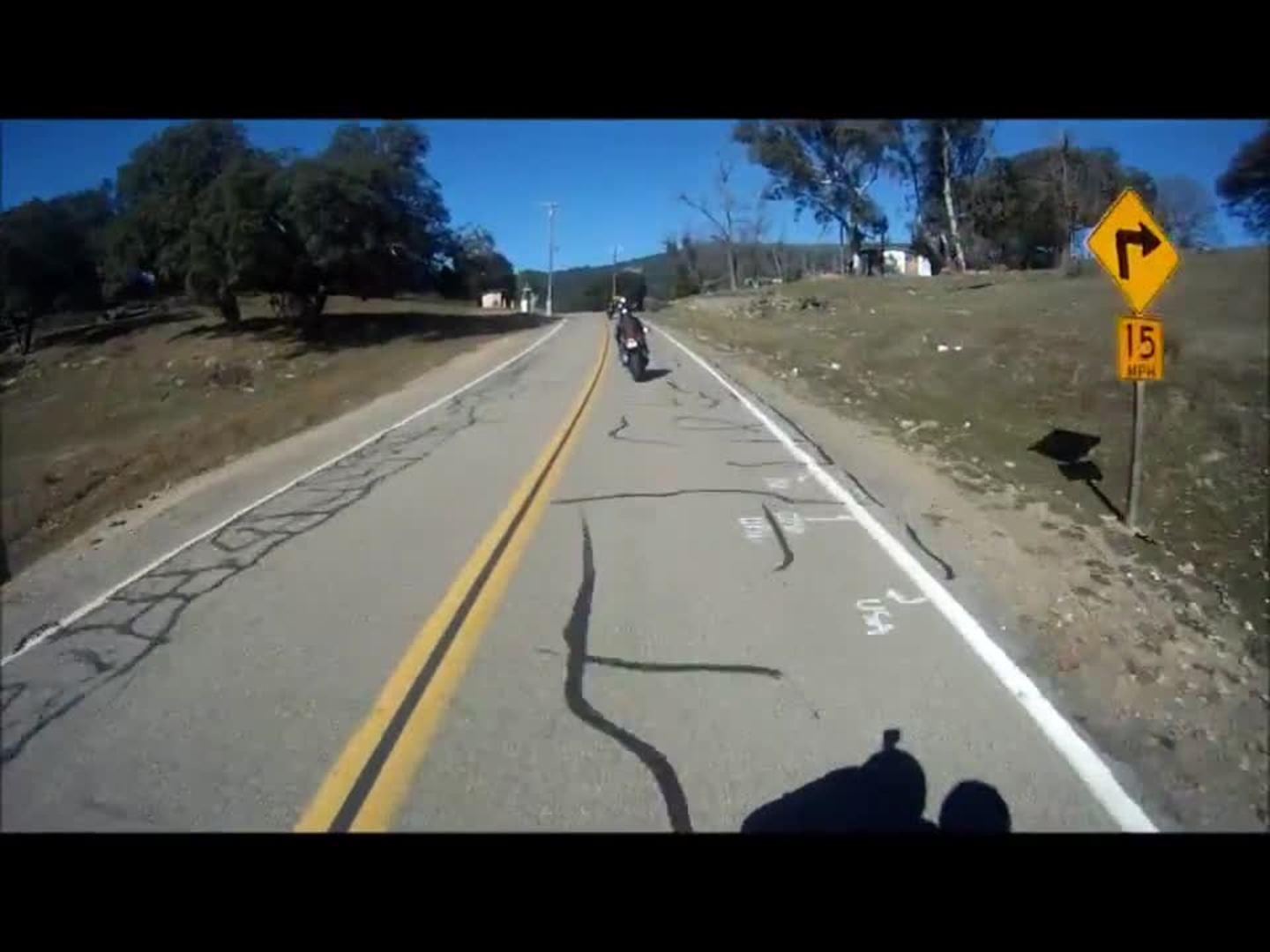 Motorcycle Rider Falls Sideways during Turn | Jukin Licensing