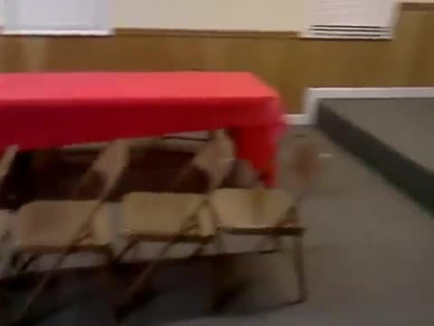 Guy Tries to Jump over Folding Chairs | Jukin Licensing