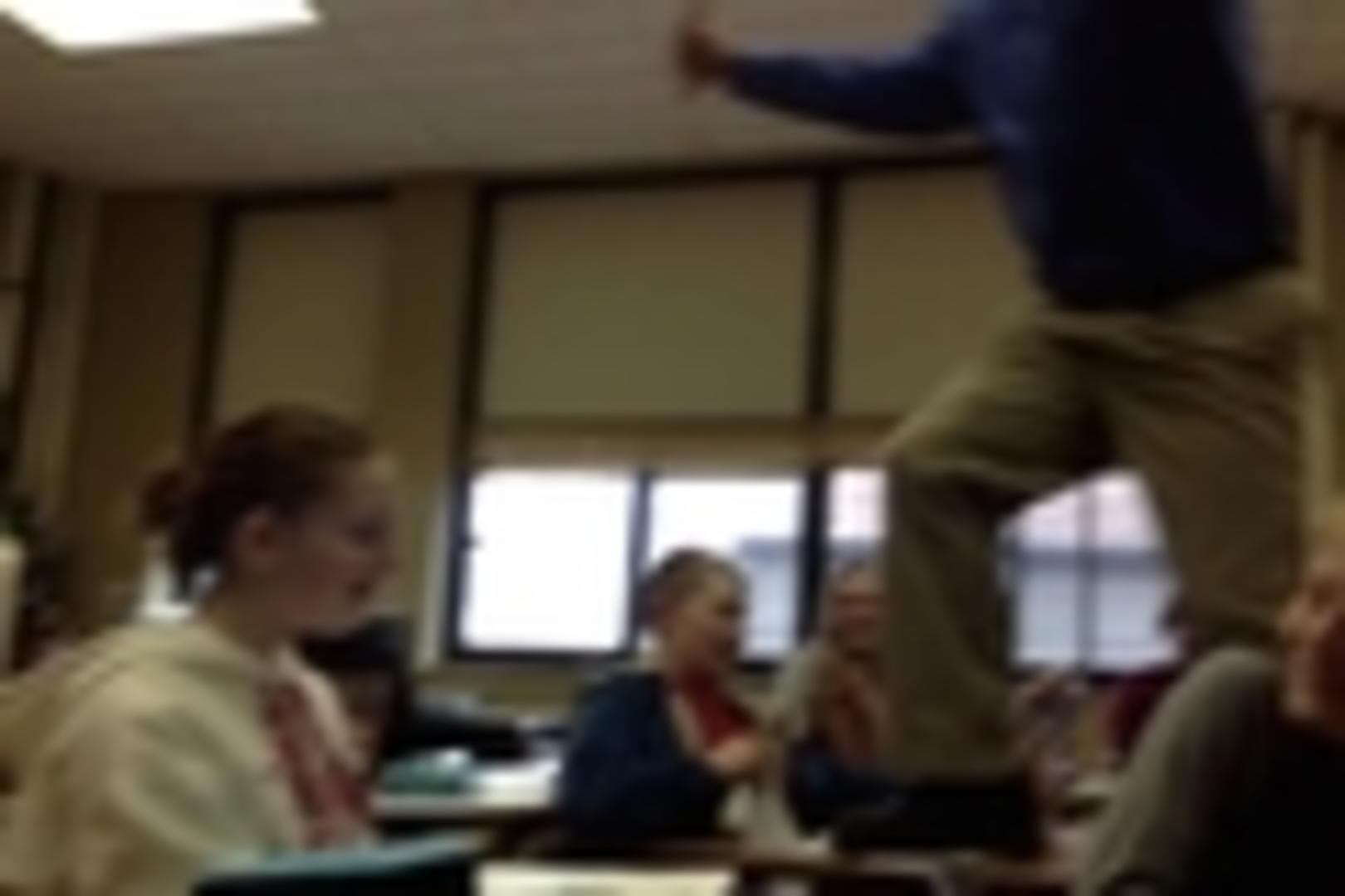 Playing Catch in Classroom Fail | Jukin Media Inc