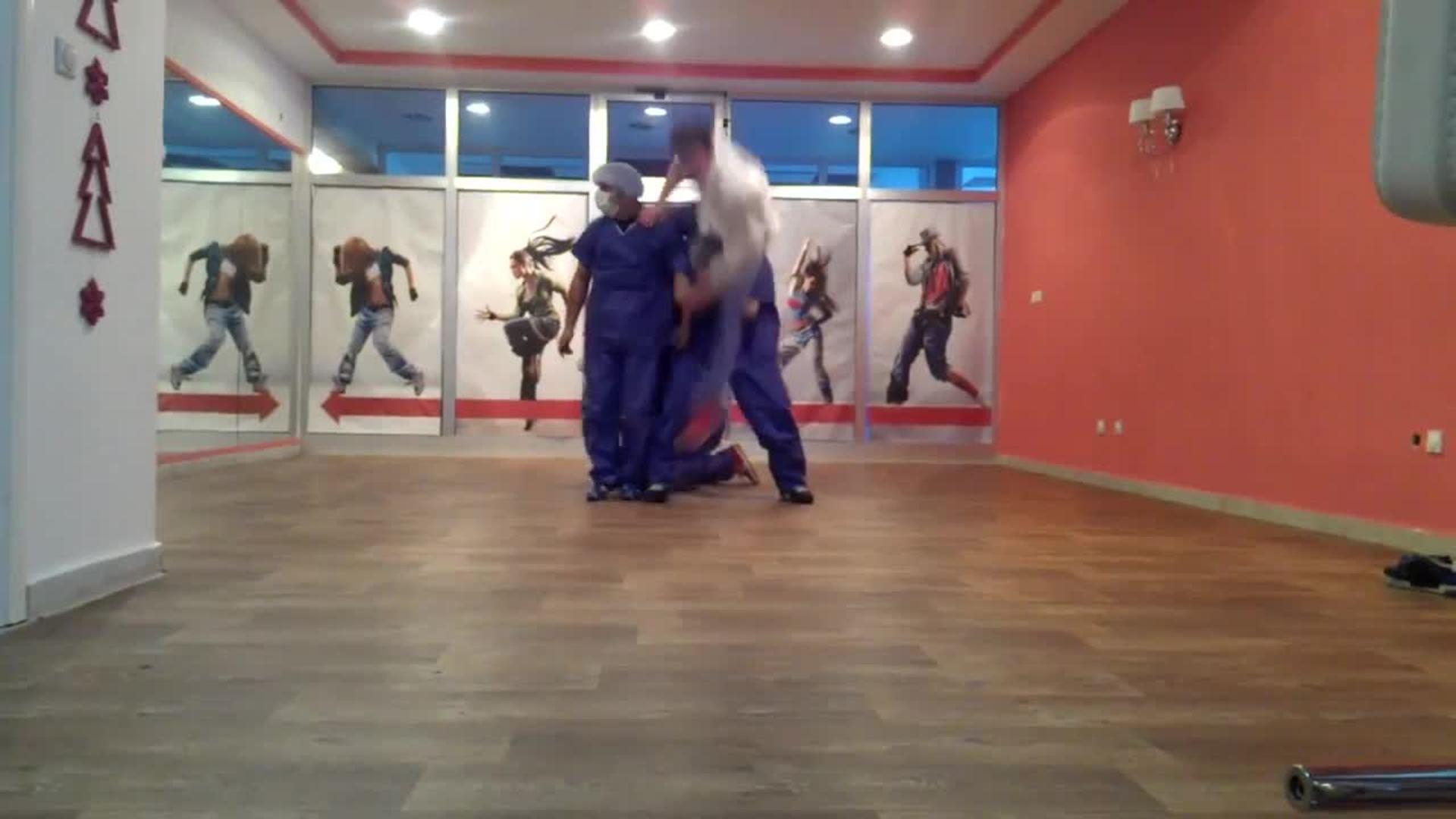 Guys in Doctor Costumes Fail at Dance Routine | Jukin Licensing