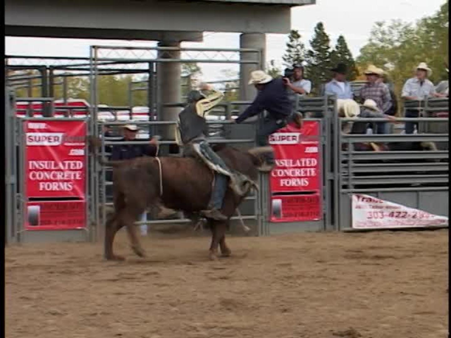 Bull Sends Rodeo Clown Flying | Jukin Licensing