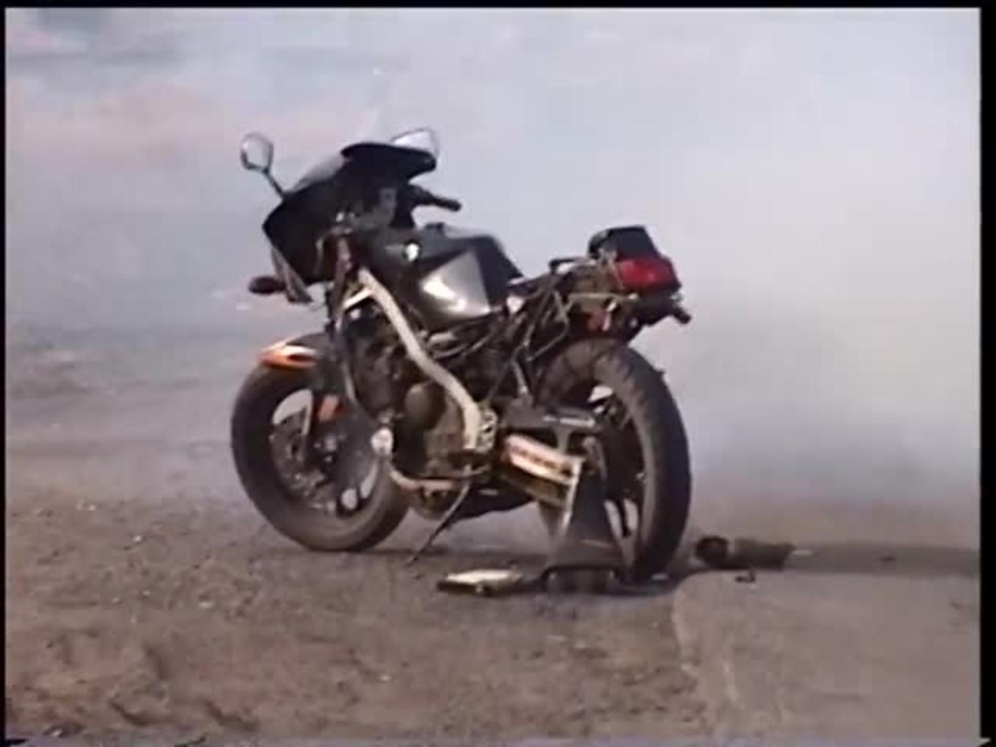 Lady on Motorcycle Has Wardrobe Malfunction | Jukin Media Inc