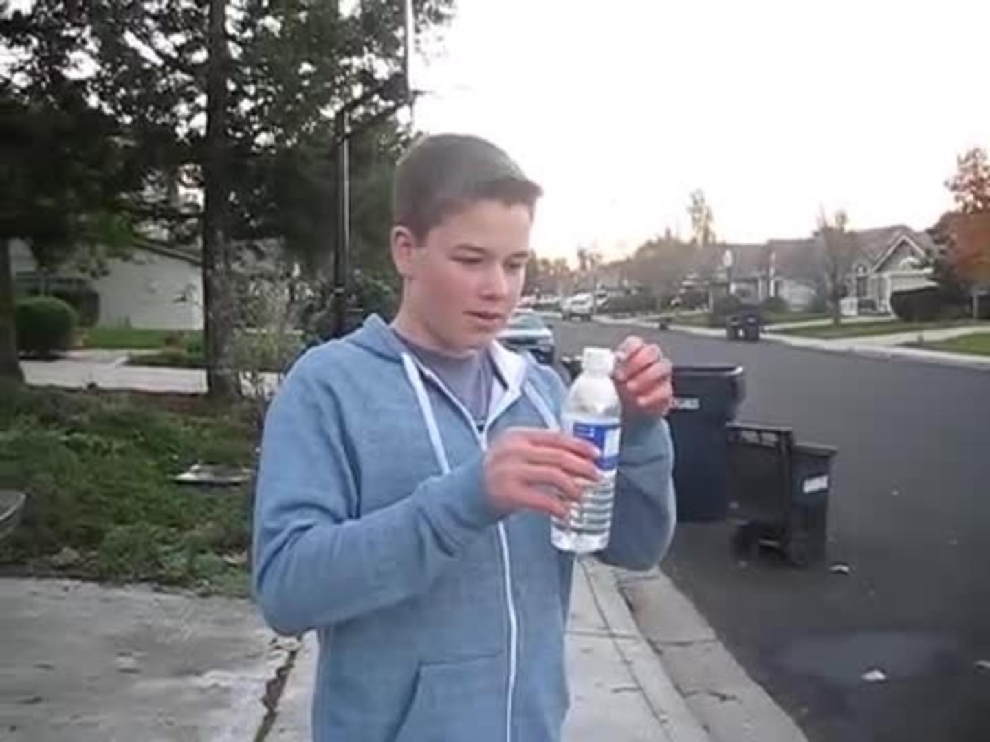 Baking Soda Bomb Explodes in Kid's Face | Jukin Licensing