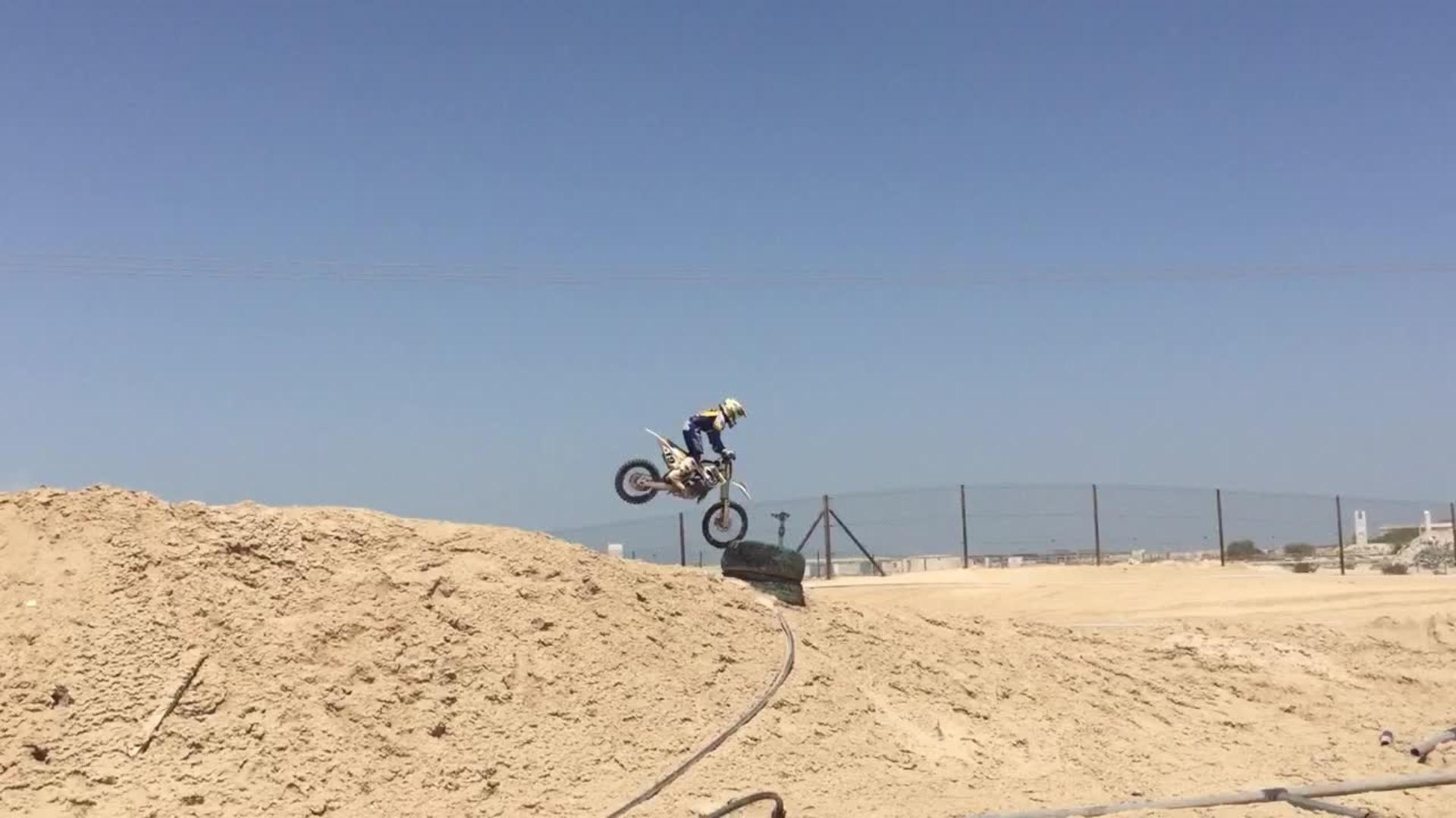 Motocross Biker Crashes on Dirt Ramp | Jukin Licensing