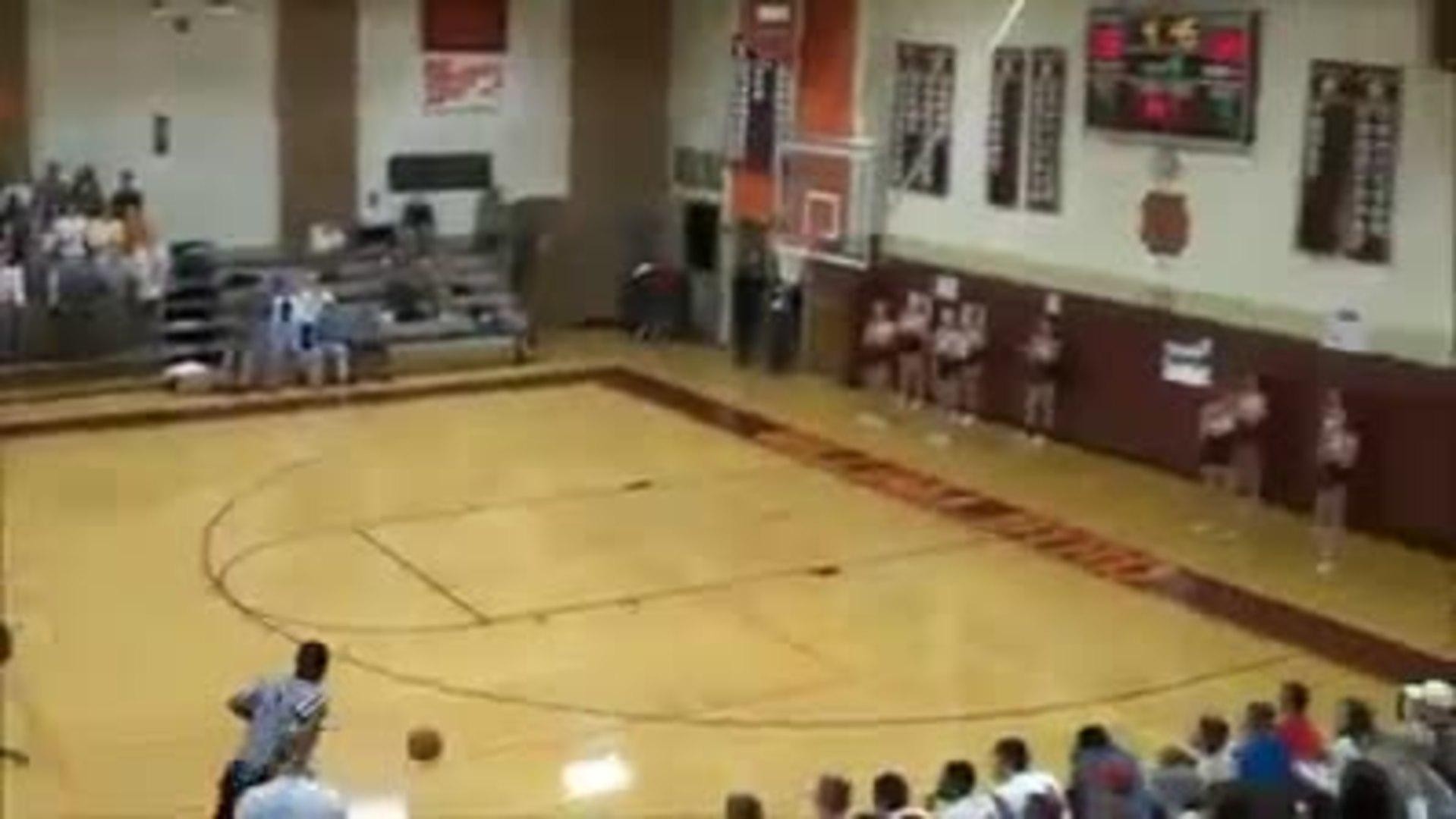 Girl Gets Hit on Head with Basketball | Jukin Media Inc