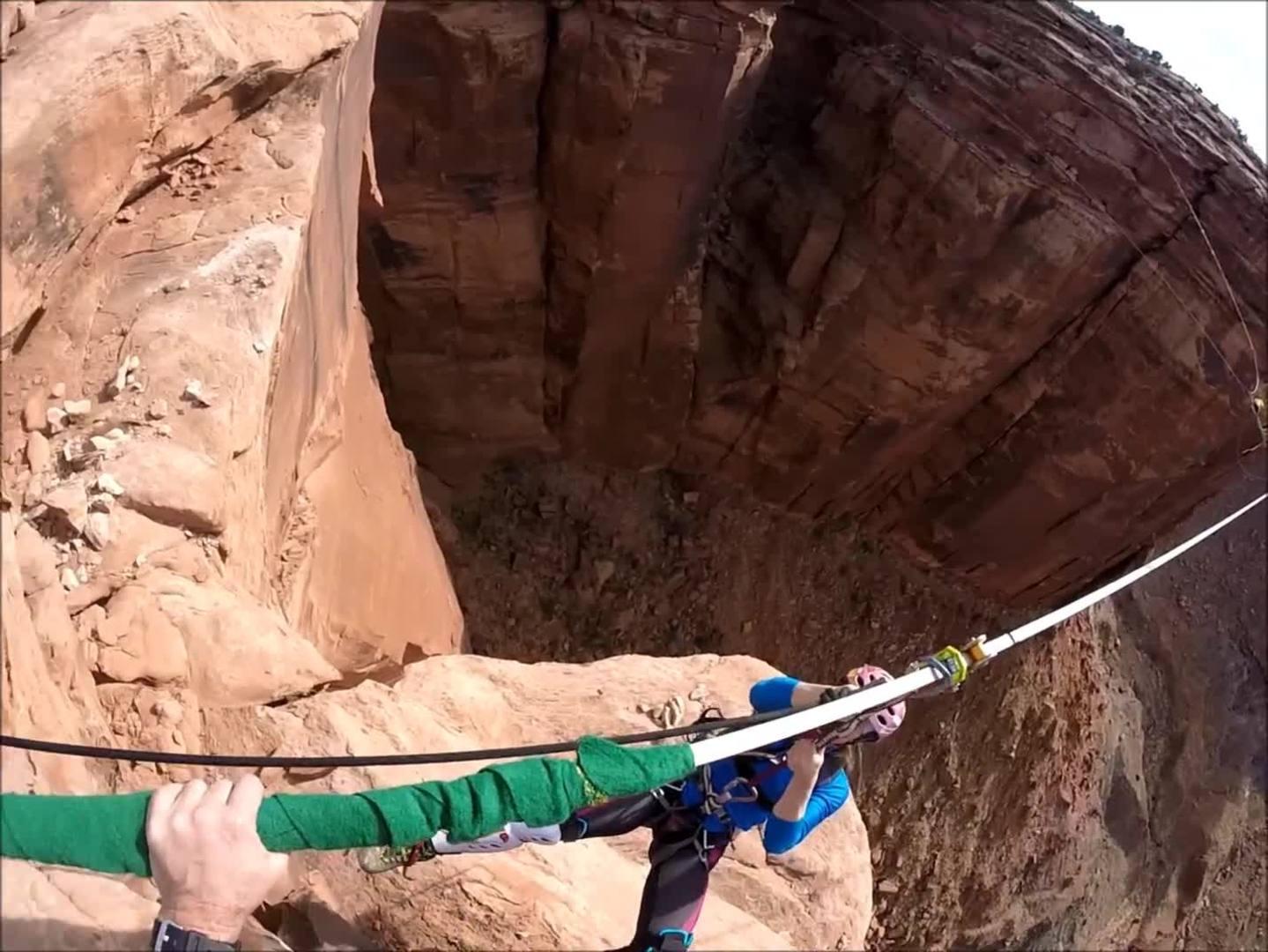 BASE Jumpers Launch from Moab Space Net | Jukin Licensing