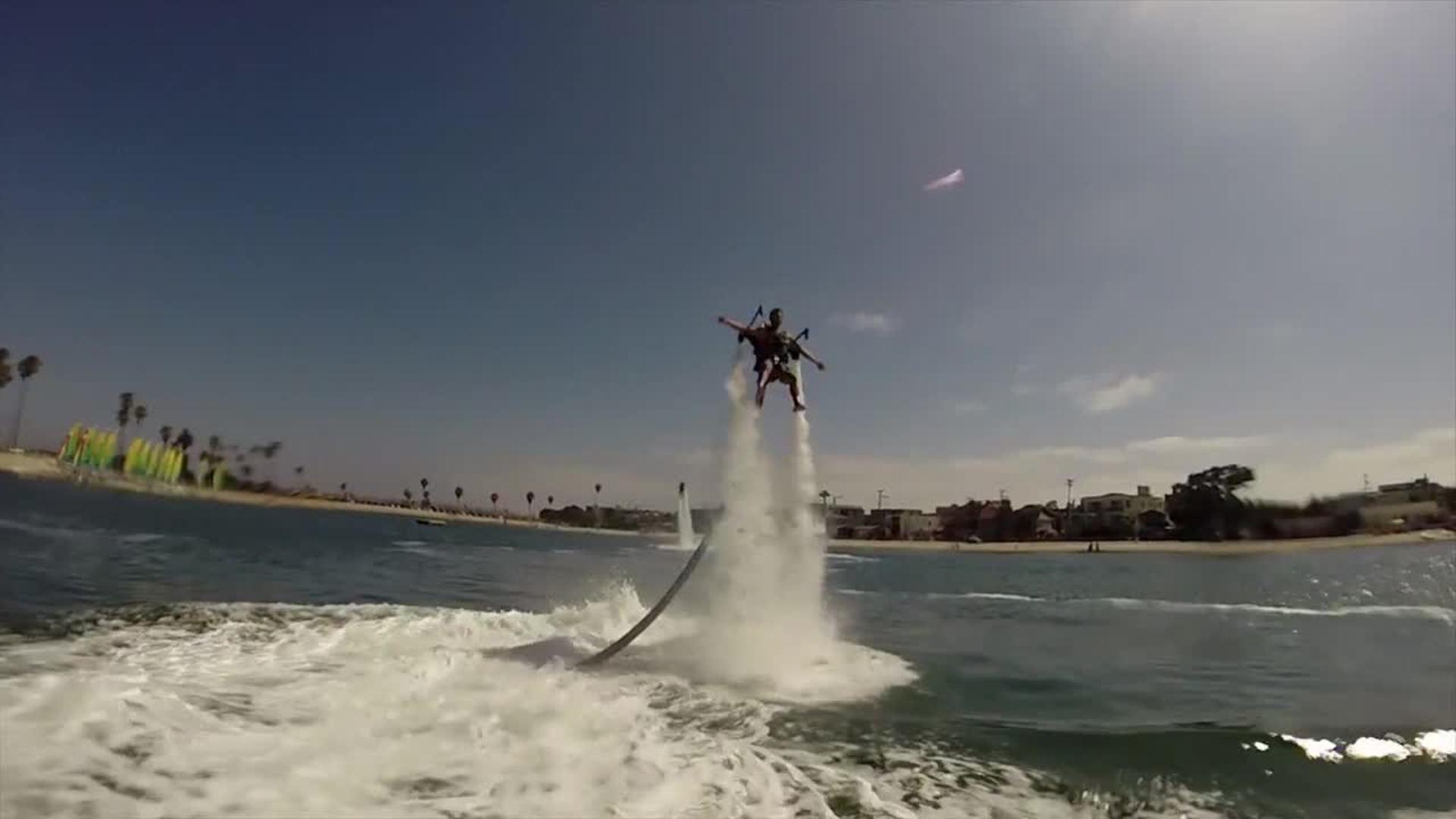Jetpack Cruises Around Water | Jukin Licensing