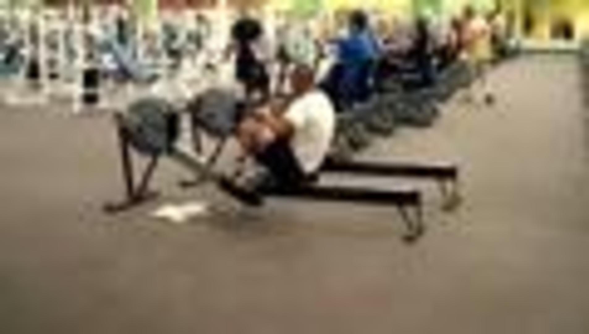 Row Machine Workout Fail | Jukin Licensing