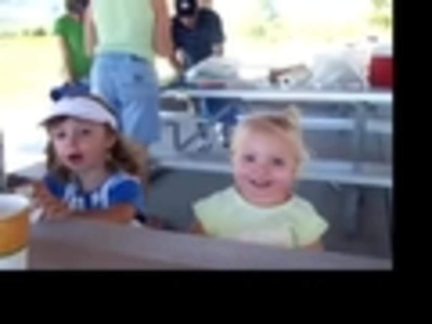 Little Girl Falls off Bench | Jukin Licensing