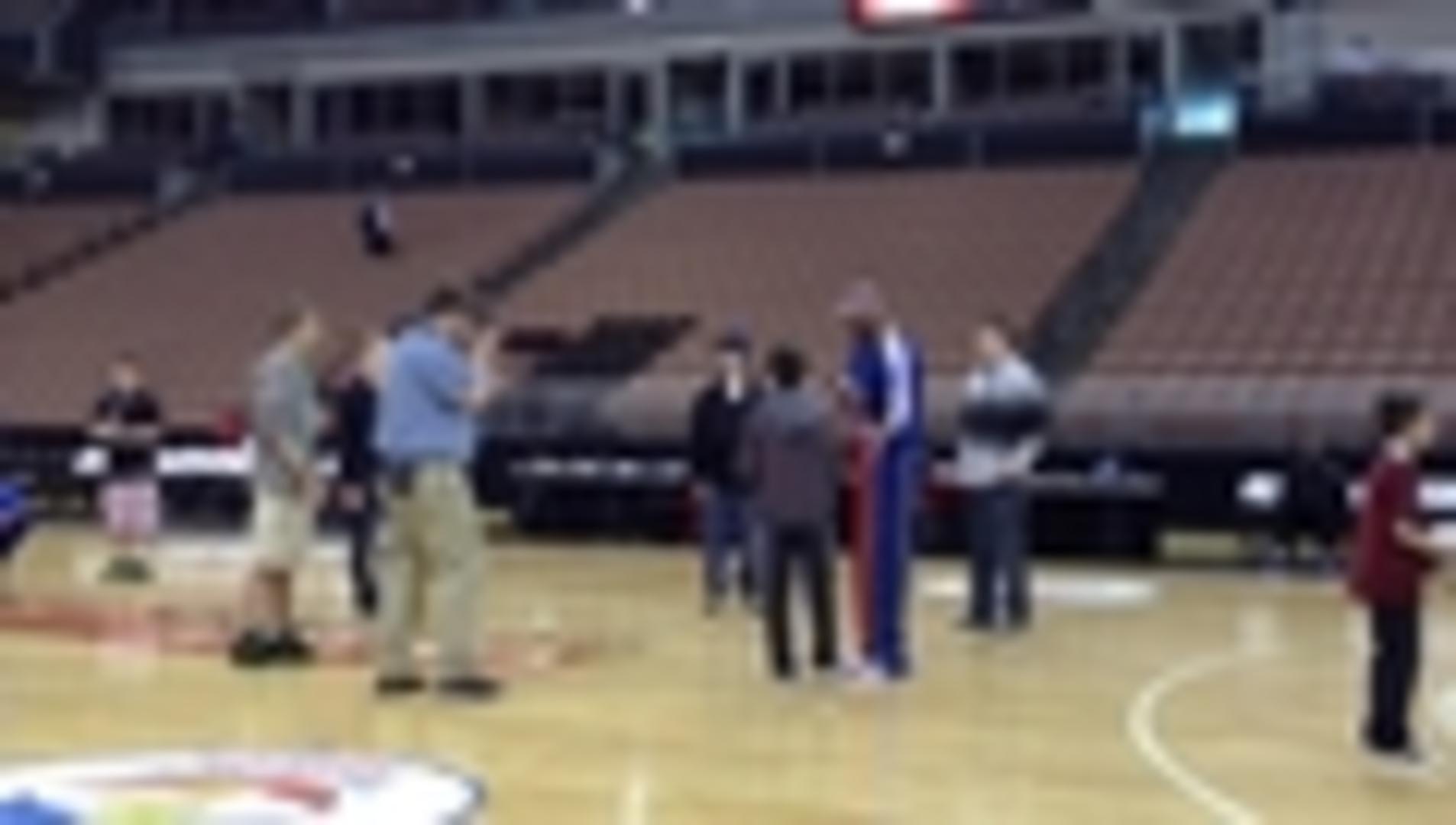 Girl Gets Hit on Head with Basketball | Jukin Media Inc