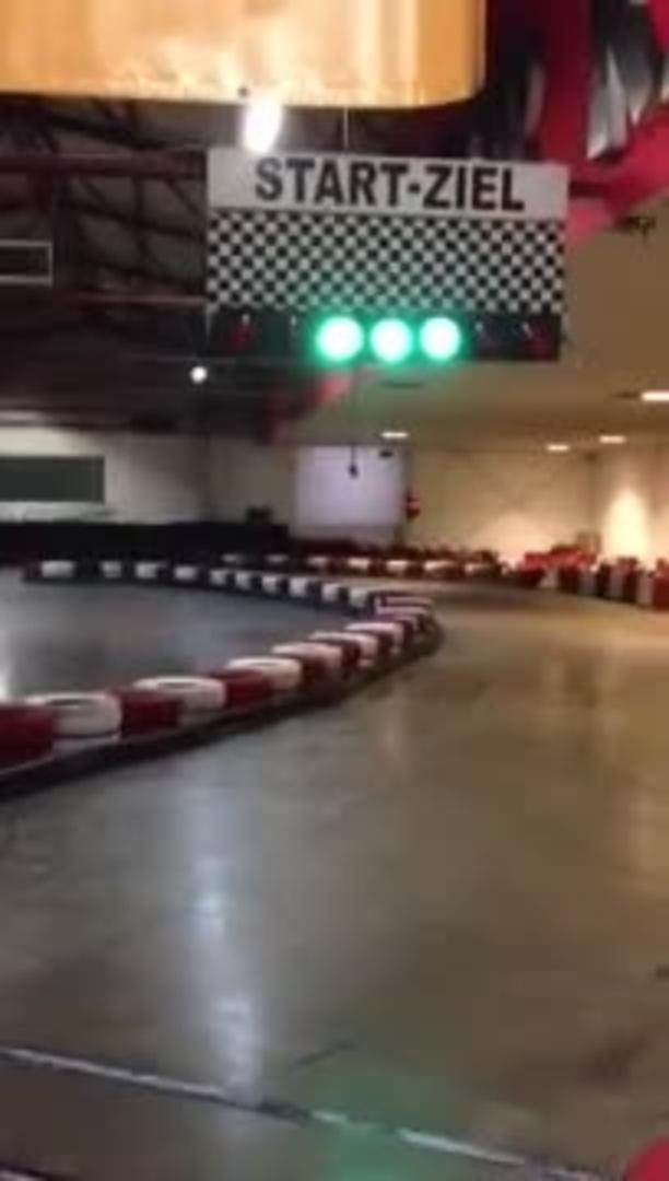 Go-Kart Seat Ejected in Head-On Collision | Jukin Licensing