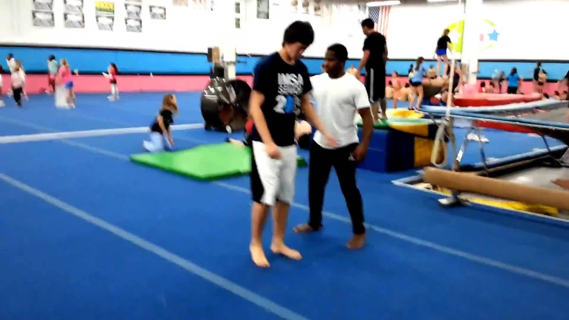 Assisted Backflip Goes Bad | Jukin Licensing