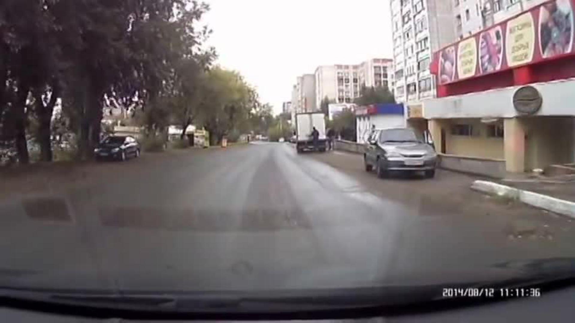 Car Flips after Taking Sharp Turn | Jukin Licensing