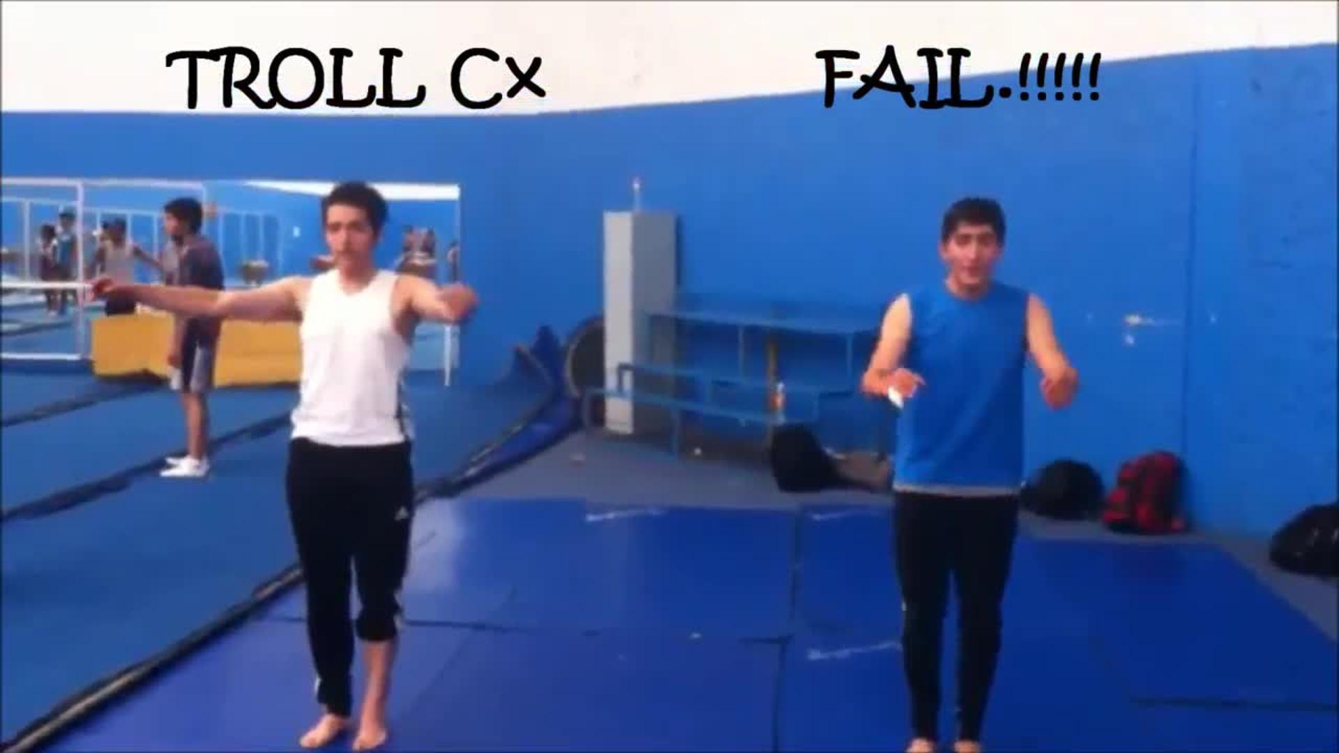 Dual Backflip at Same Time Fail | Jukin Licensing