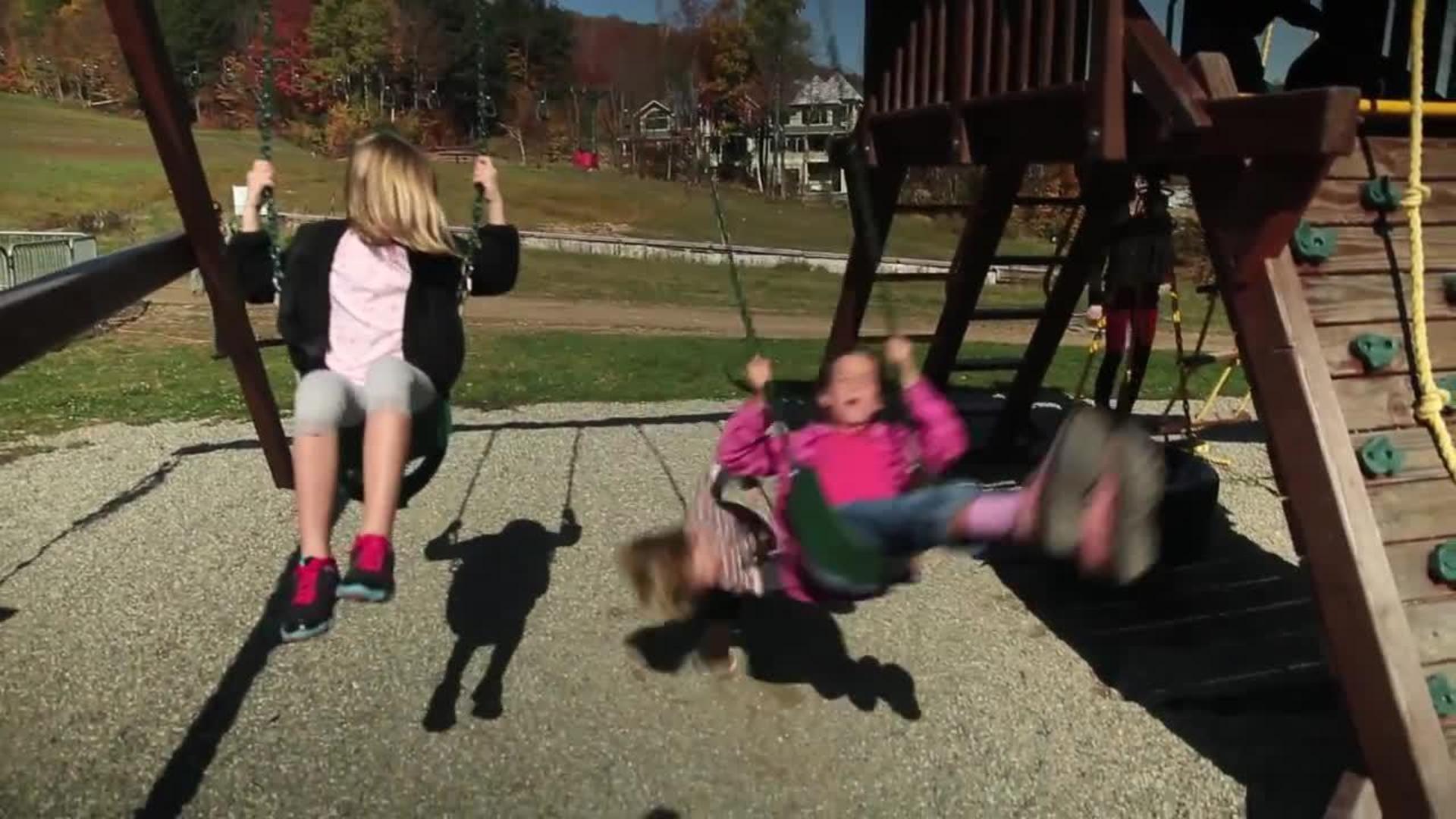 Full Rotation Swing Set Fail | Jukin Media Inc