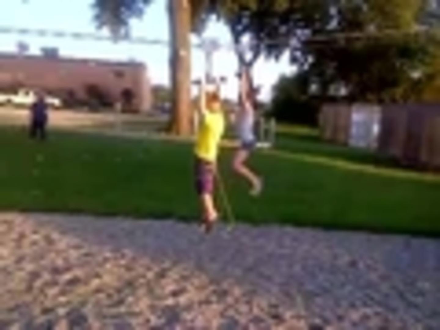 Little Boy Zipline Fail | Jukin Licensing