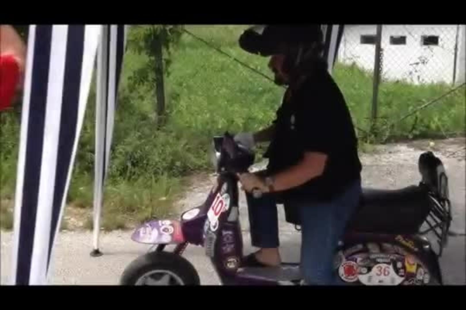 Epic Vespa Crash and Fall Fail | Jukin Licensing