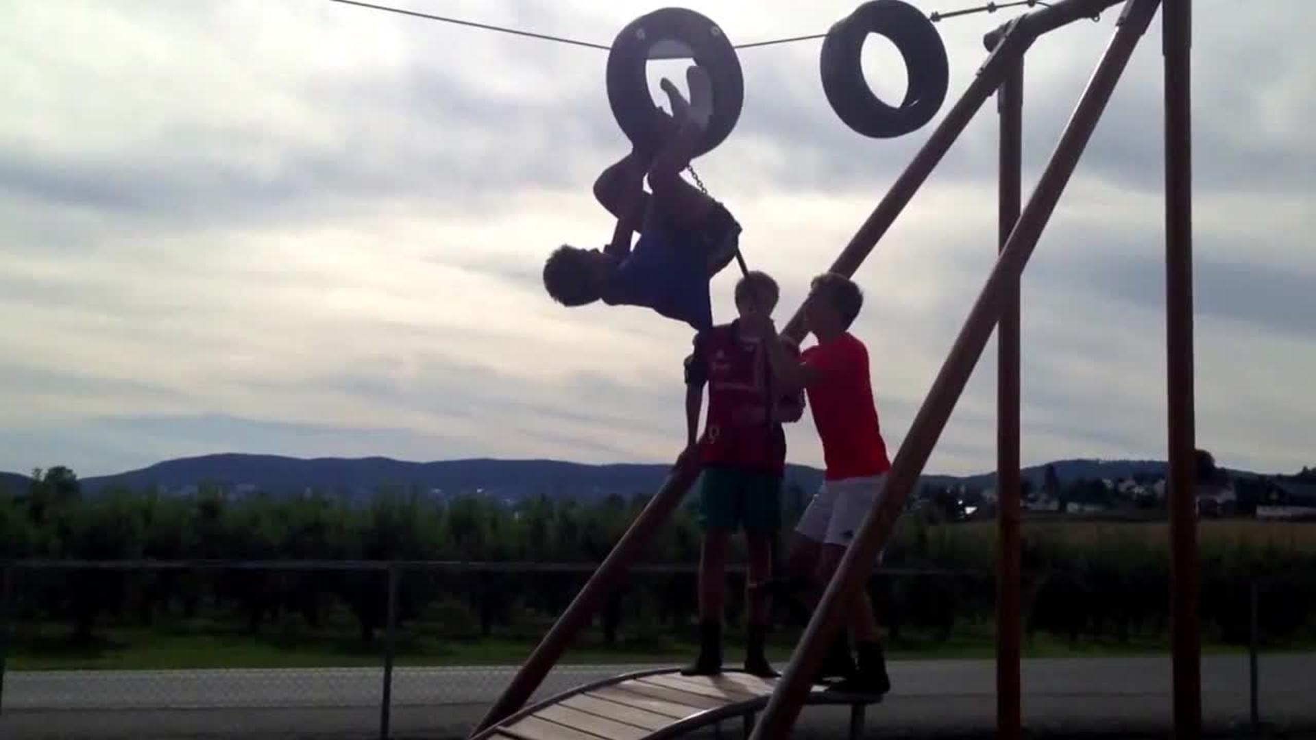 Tire Zip Line Nutshot | Jukin Licensing