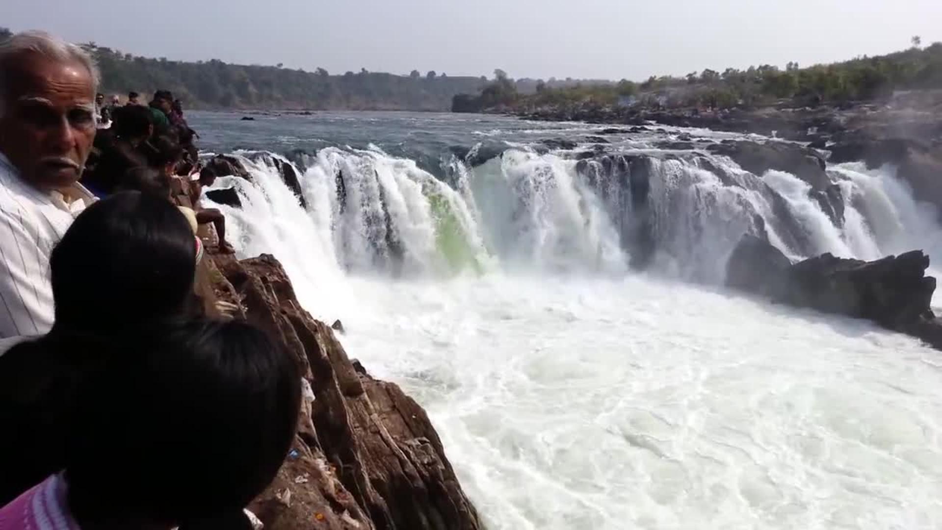 Diver Jumps into Waterfall and Gets Out | Jukin Licensing