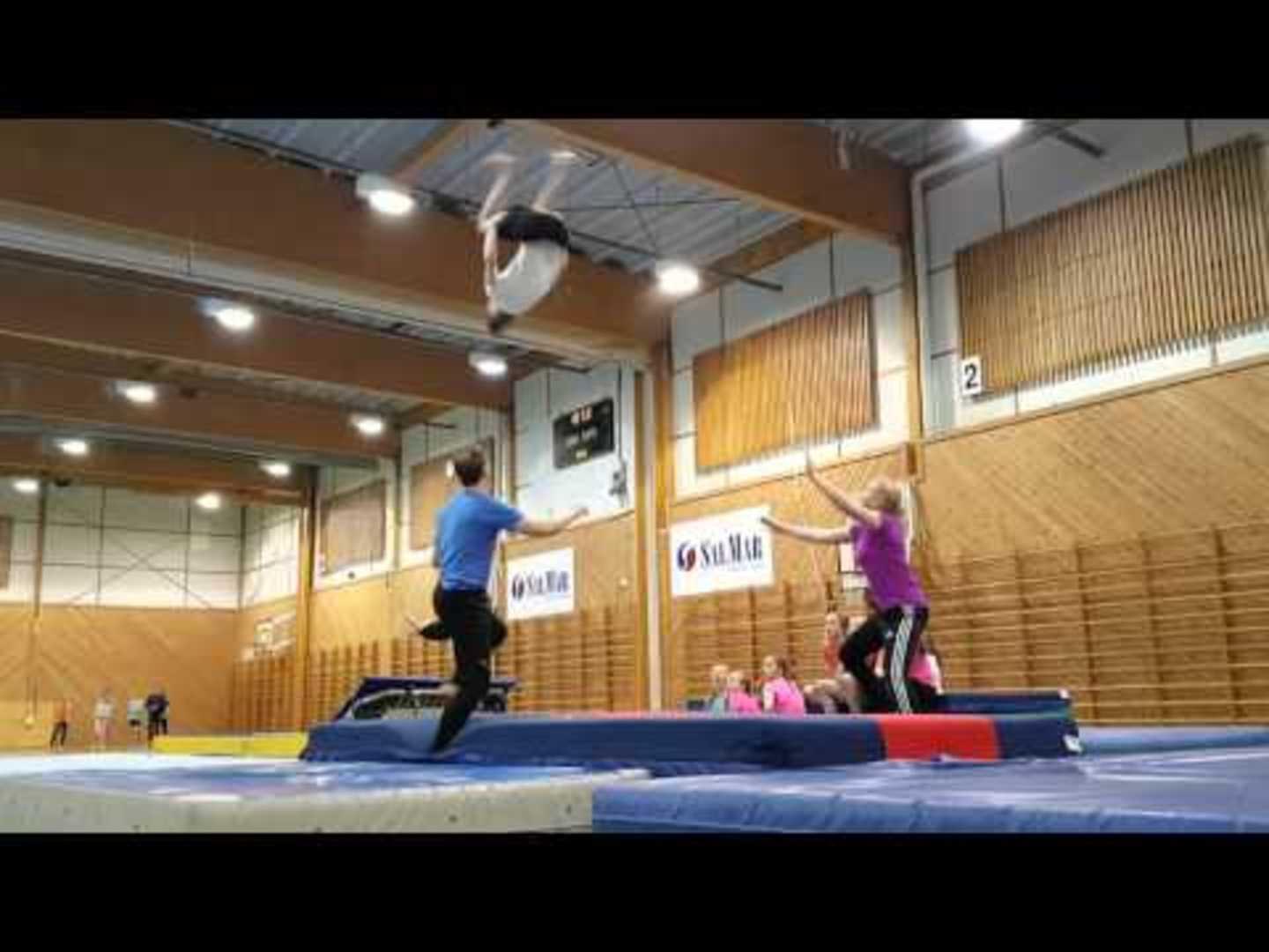 Guy Lands on Head after Doing Triple Front Flip | Jukin Licensing